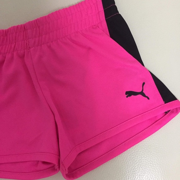 Puma | Matching Sets | Puma Pink Girl Shorts Set | Poshmark